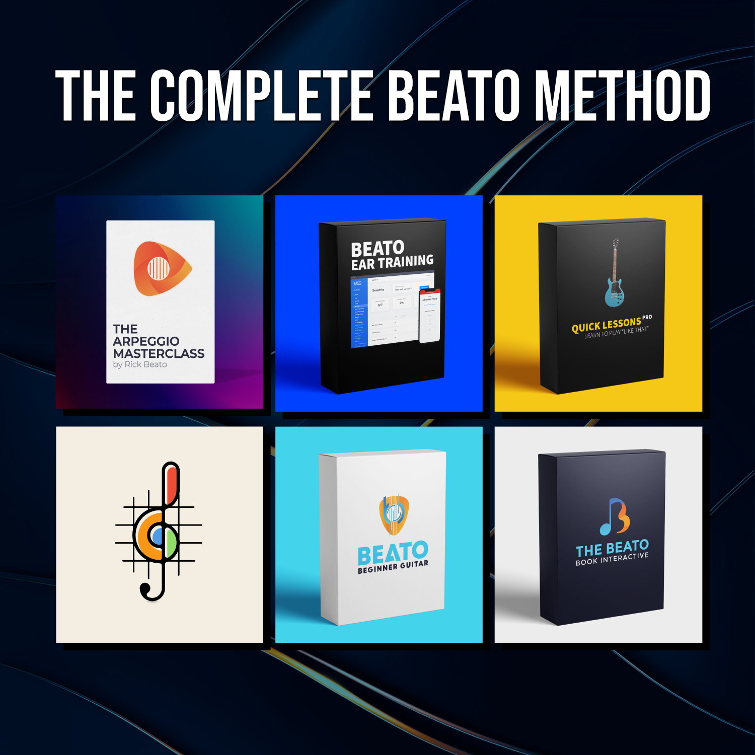 The Complete Beato Method (All 6 Courses) – Rick Beato